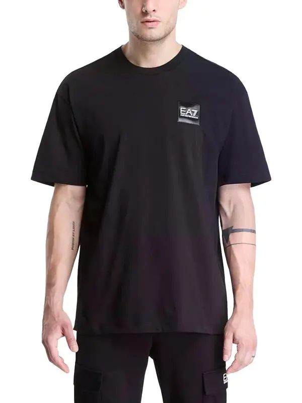 EA7 Logo-patch T-shirt - Black