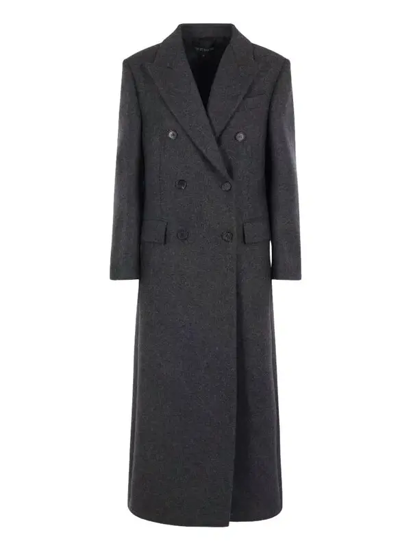 Ter Et Bantine Double-breasted Coat - Grey