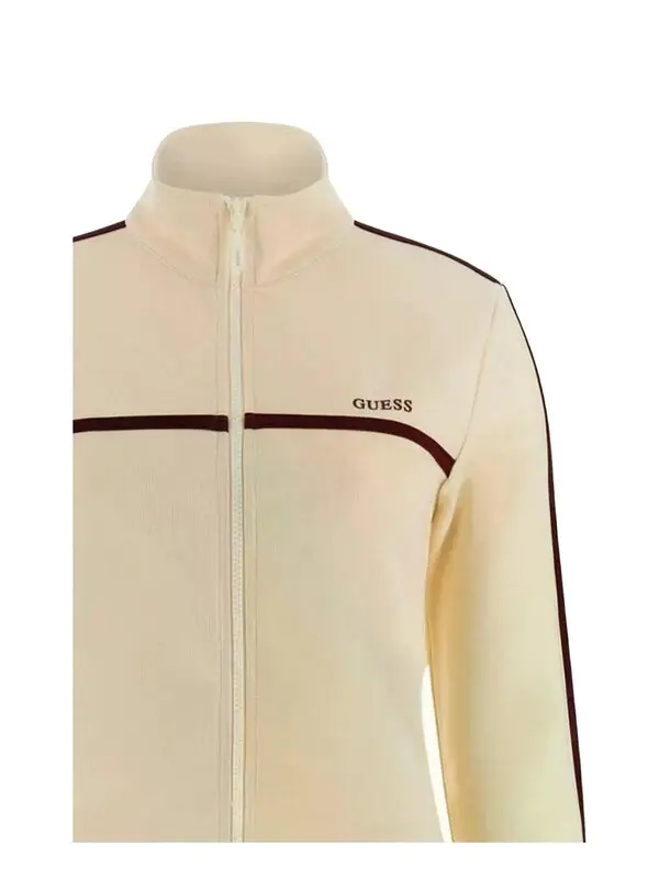 Guess Zip-up Sweatshirt - Neutrals