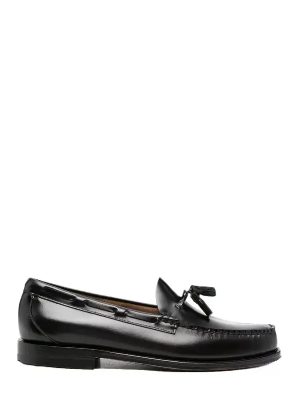 G.H.BASS Weejun Heritage Larkin Tassel Loafers - Black