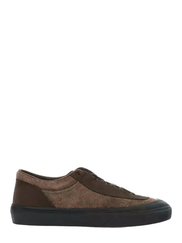 Stone Island S100020 Suede Low-top Trainers With Compass Logo Patch - Brown