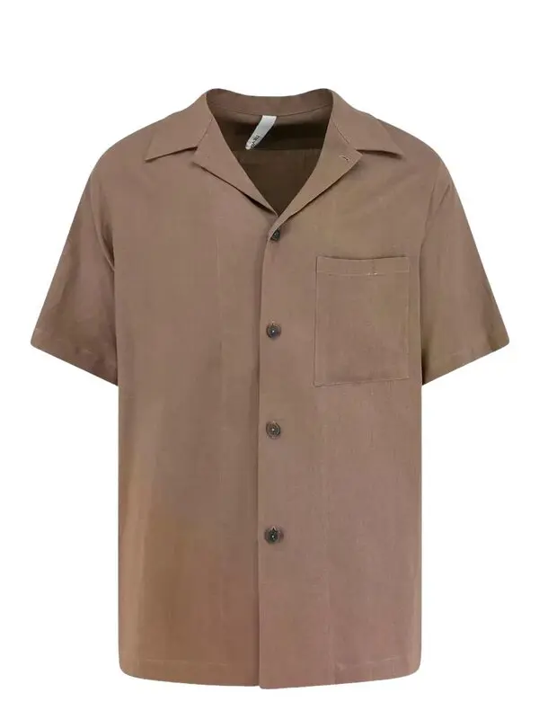 HEVO Novoli Short-sleeve Shirt - Brown