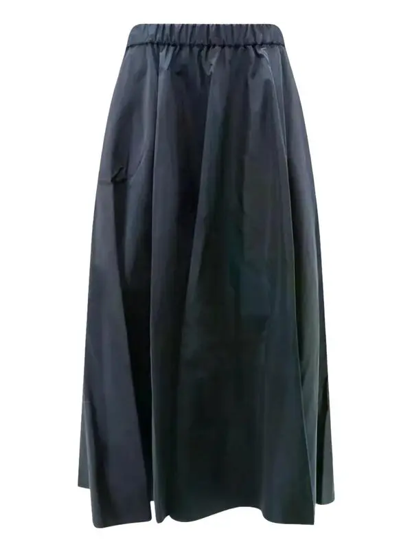 Aspesi Flared Maxi Skirt - Blue