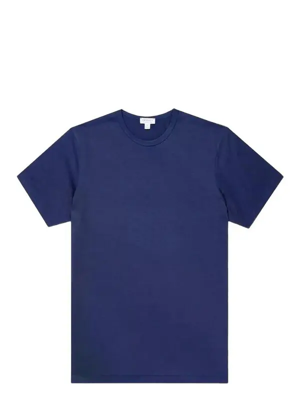 Sunspel Crew-neck Classic T-shirt - Blue