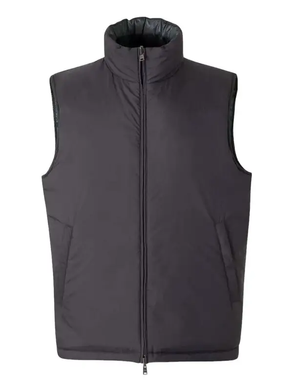 Herno Reversible Quilted Gilet - Green