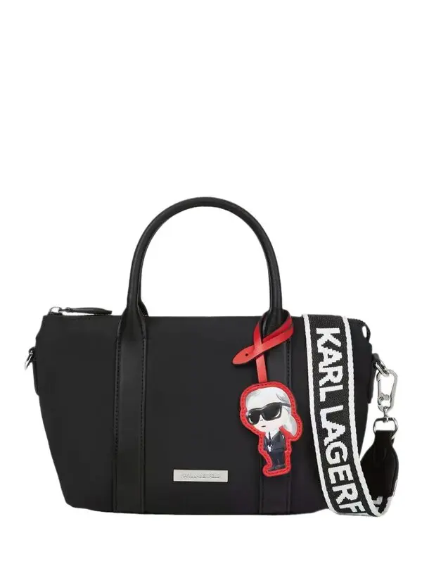 Karl Lagerfeld Small Ikon Tote Bag - Black