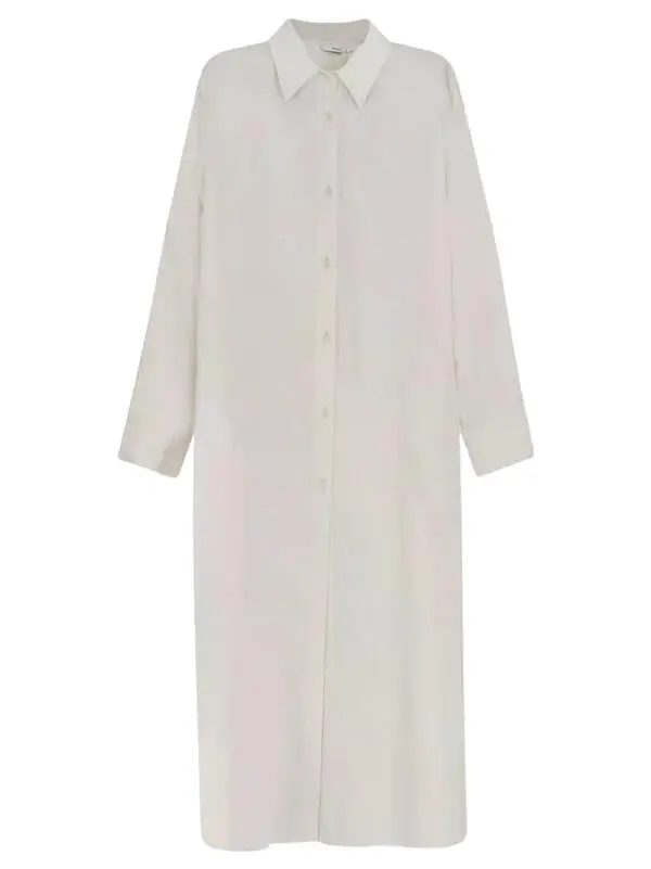 HEVO Arigliano Button-up Dress - White