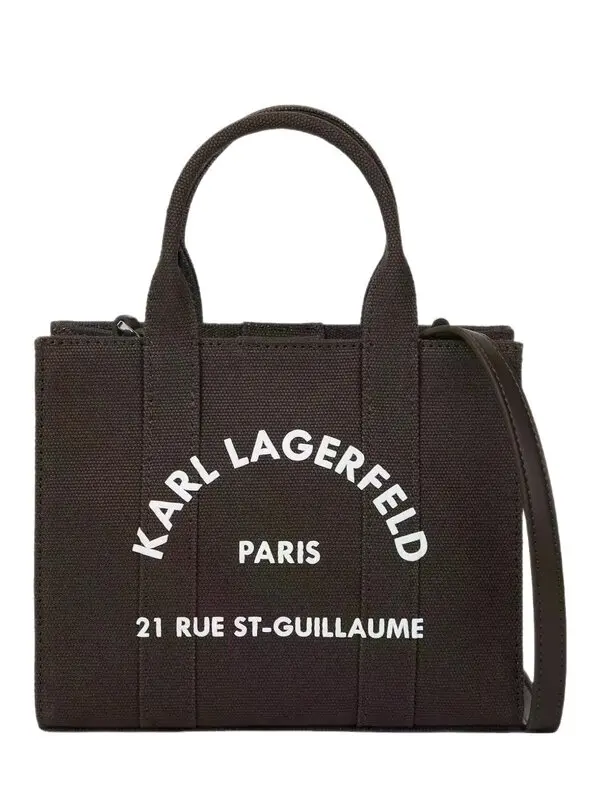 Karl Lagerfeld Mini Rue St-guillaume Tote Bag - Brown