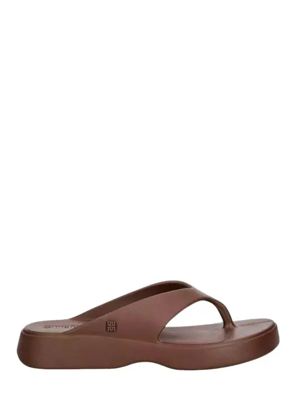 Melissa Platform Flip-flops - Brown