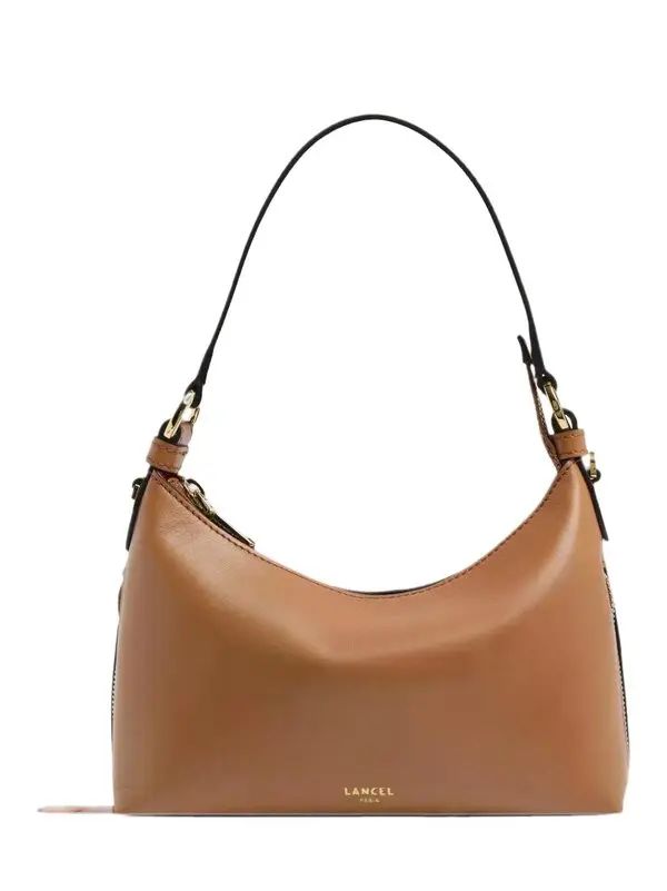 LANCEL Origami Leather Shoulder Bag - Brown