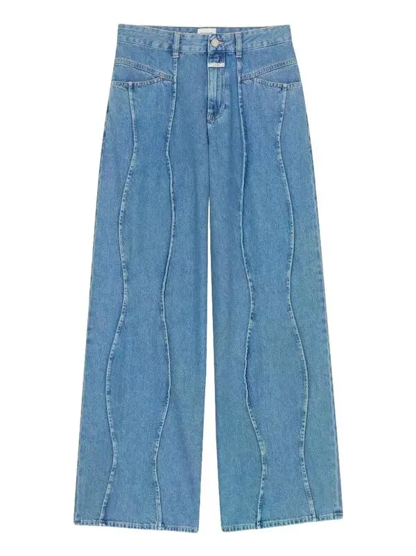 Closed Panelled Jeans - Blue