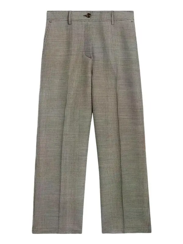 Momoni Pressed-crease Trousers - Grey