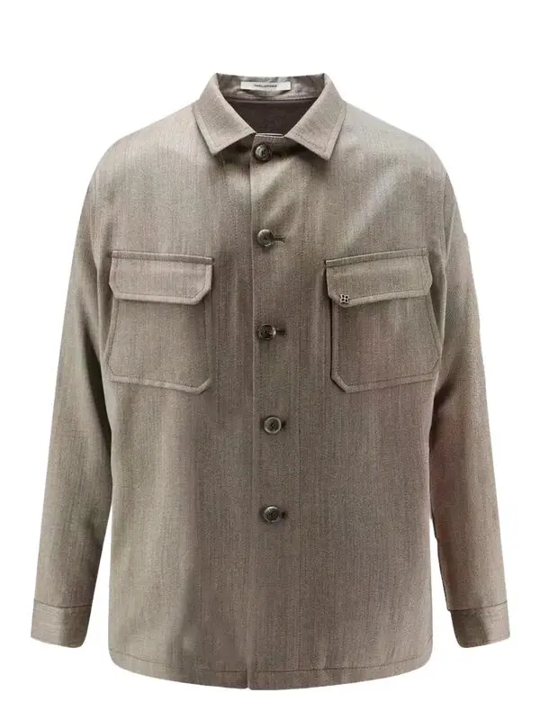Tagliatore Calvin Flap-pocket Jacket - Brown