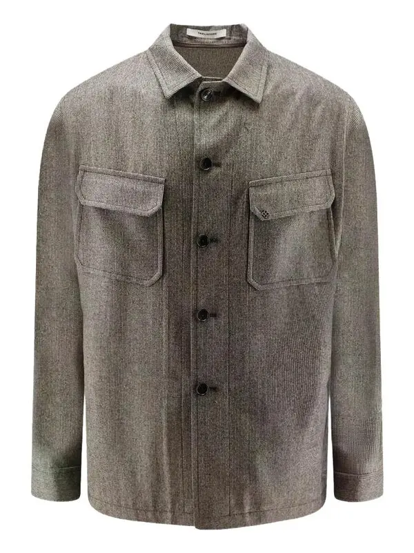 Tagliatore Wool Jacket - Brown