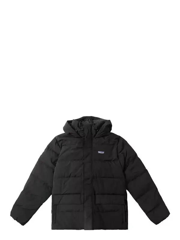 Patagonia Quilted Hooded Jacket - Black