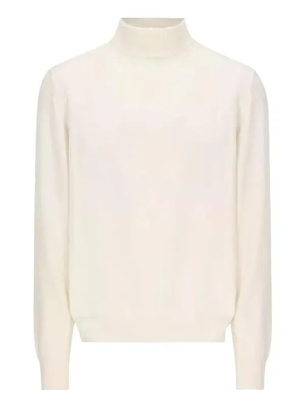 Tagliatore Miles Roll-neck Long-sleeve Sweater - Neutrals