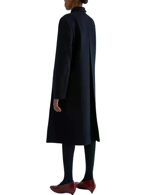 JIL SANDER Long Sleeves Coat - Blue