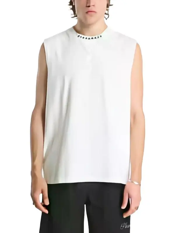 PLEASURES Sorrow Sleeveless T-shirt - White