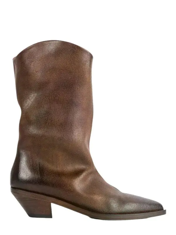 Marsèll Stuzzichello Pointed-toe Boots - Brown