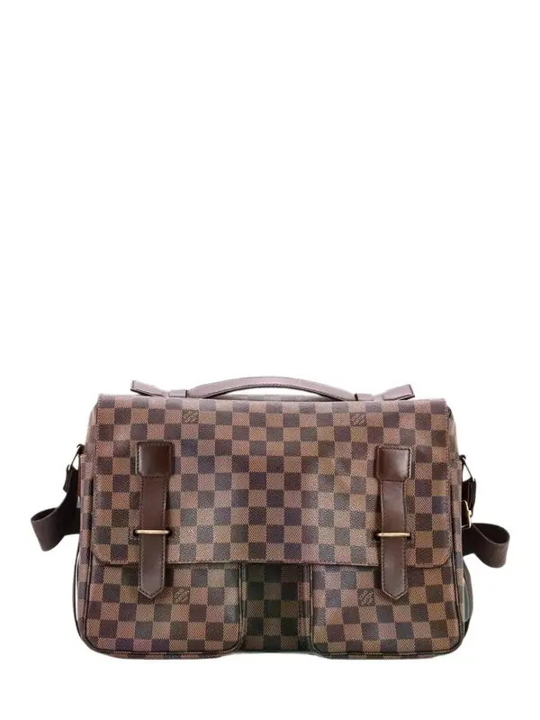 LOUIS VUITTON Broadway Damier Crossbody Bag - Brown