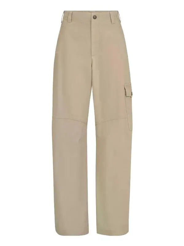 Brunello Cucinelli Monili Barrel-leg Cargo Pants - Neutrals