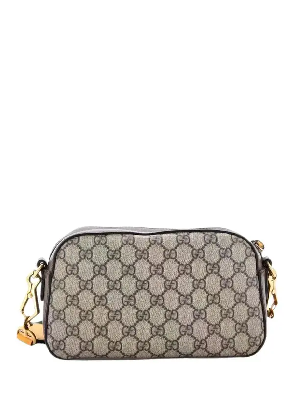 Gucci Neo Vintage Camera Messenger Bag Gg Coated Canvas Crossbody Bag - Brown