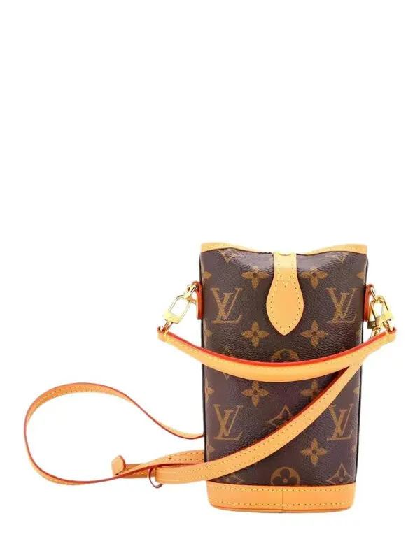 LOUIS VUITTON Fold Me Pouch Monogram Canvas Crossbody Bag - Brown