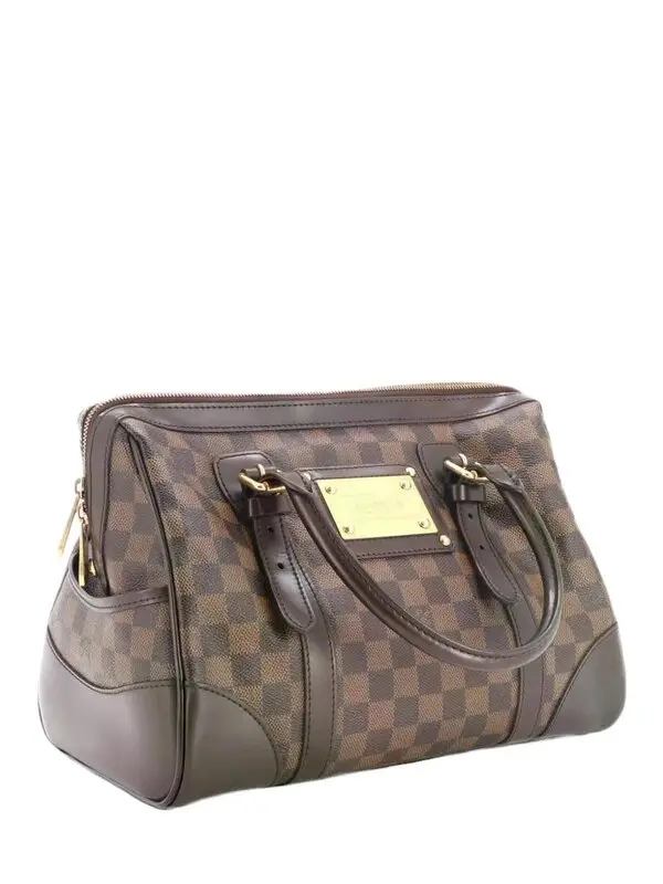 LOUIS VUITTON Damier Berkeley Shoulder Bag - Brown