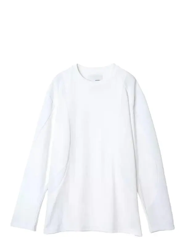 YOSHIOKUBO Segment Panelled T-shirt - White
