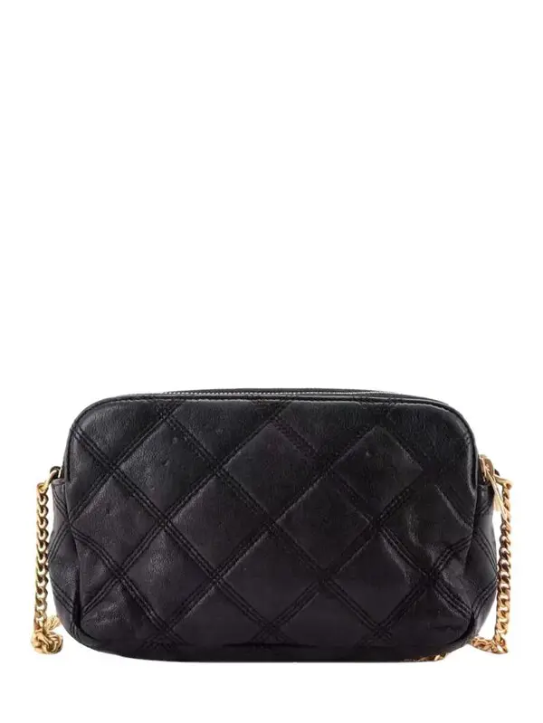 Saint Laurent Becky Quilted Leather Mini Crossbody Bag - Black