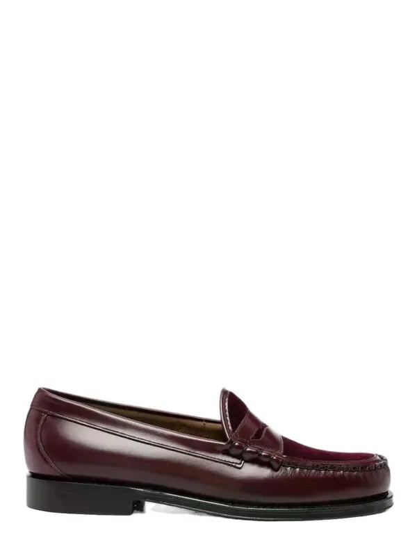 G.H.BASS Weejun Heritage Loafers - Red