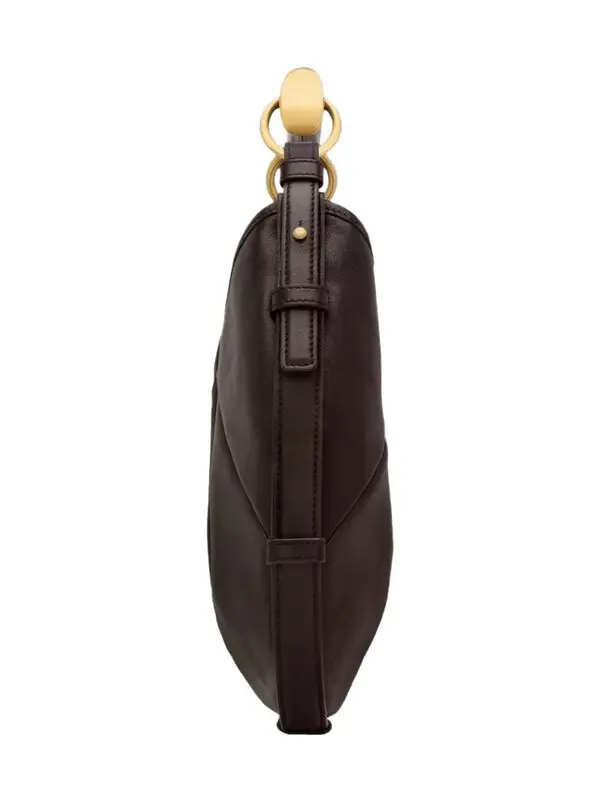 Saint Laurent Mombasa Small In Leather - Brown