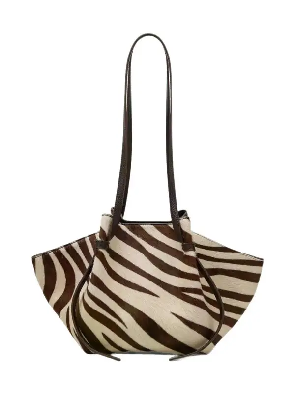 Yuzefi Mochi Leather Shoulder Bag - Neutrals