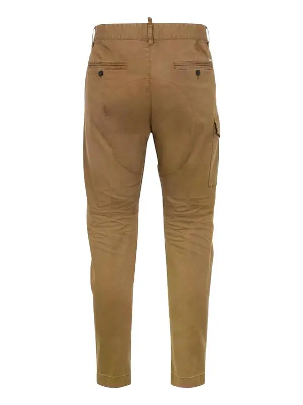 Dsquared2 Button Cargo Pants - Brown