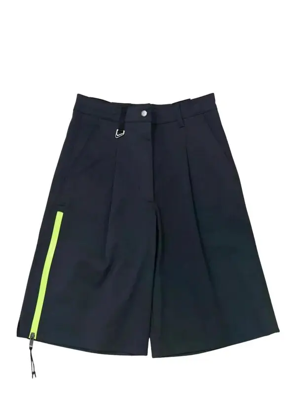 Nike Pleated Zip-detail Shorts - Grey