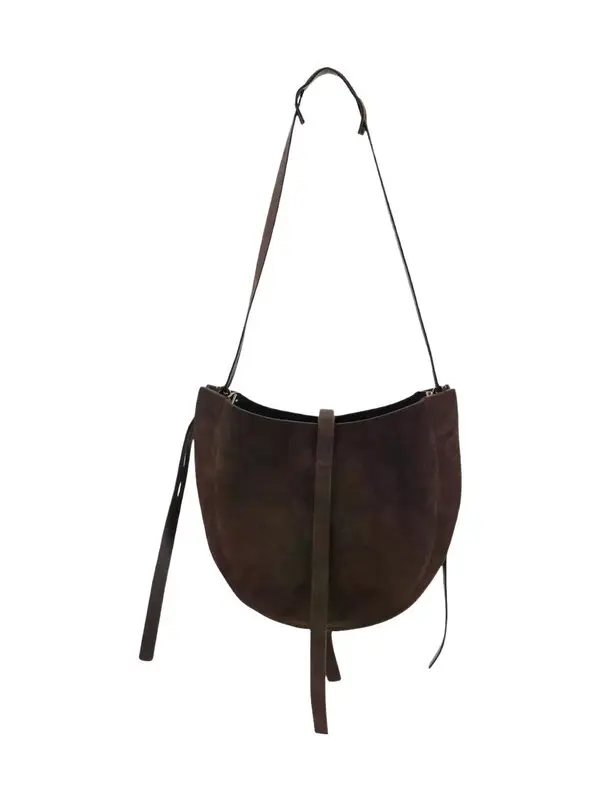 MINOBOSSI Lizzie Suede Shoulder Bag - Brown