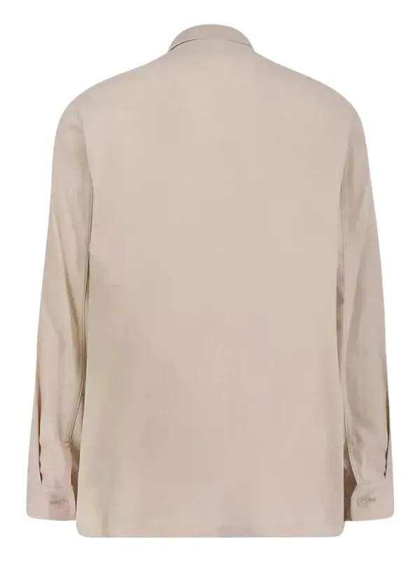 HEVO Bari Patch-pocket Shirt - Neutrals