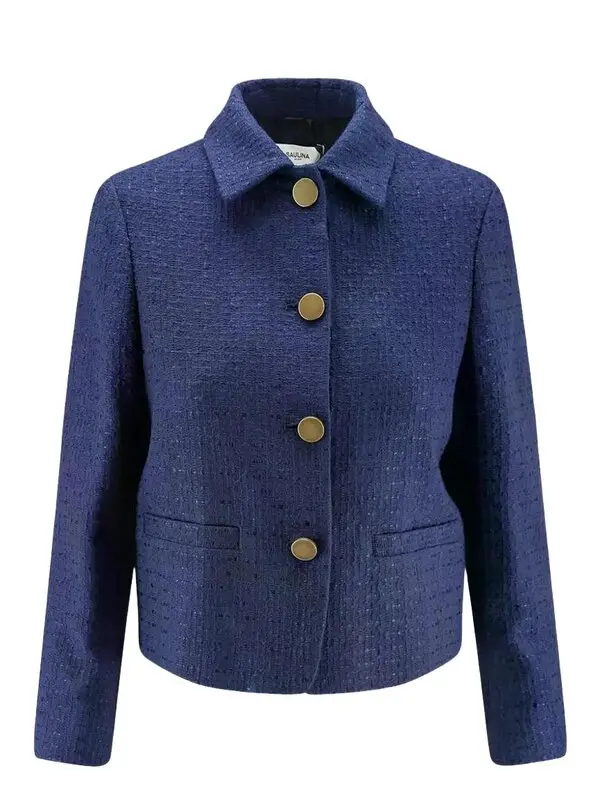 SAULINA Aria Embroidered Jacket - Blue