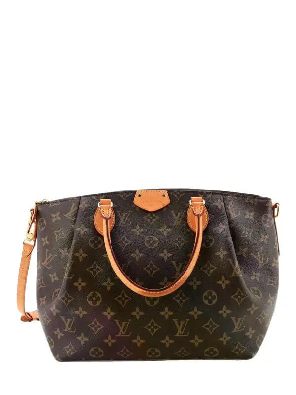 LOUIS VUITTON Monogram Canvas Turenne Mm Satchel - Brown