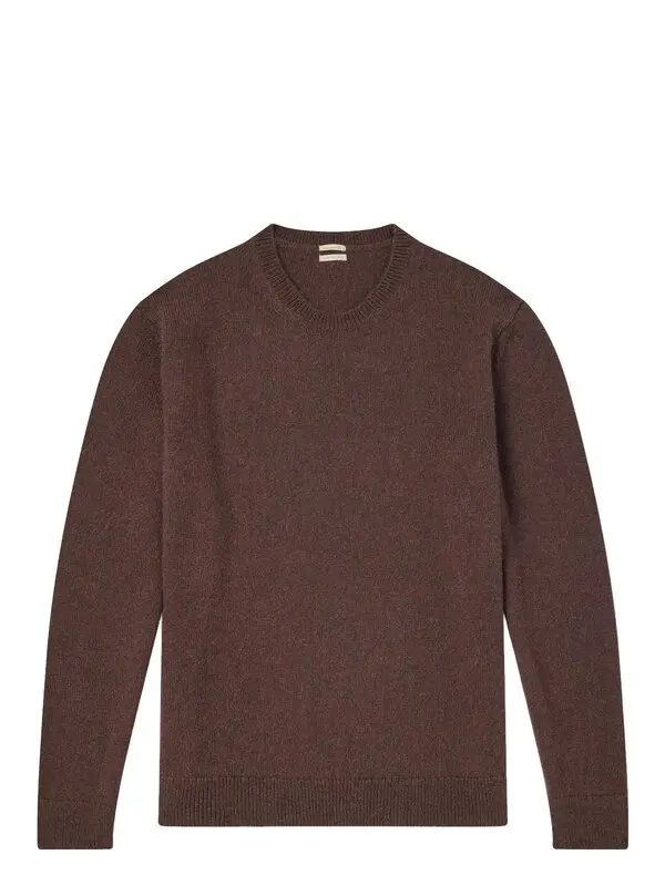 Massimo Alba Ares Cashmere & Alpaca-blend Sweater - Brown