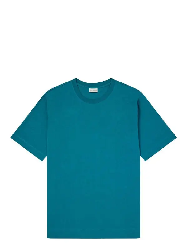 Dries Van Noten Hertz Cotton-jersey T-shirt - Green