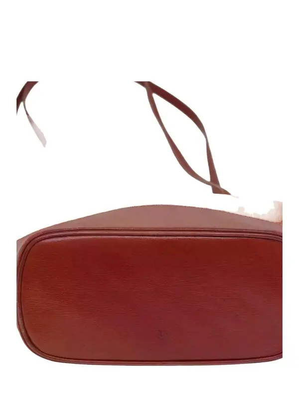 Loewe Velazquez Embossed-logo Leather Tote Bag - Orange
