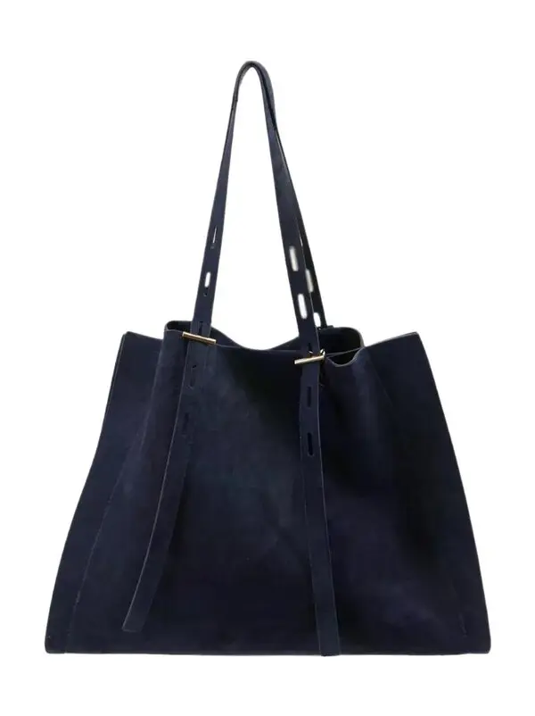 MINOBOSSI Paula Suede Shoulder Bag - Blue