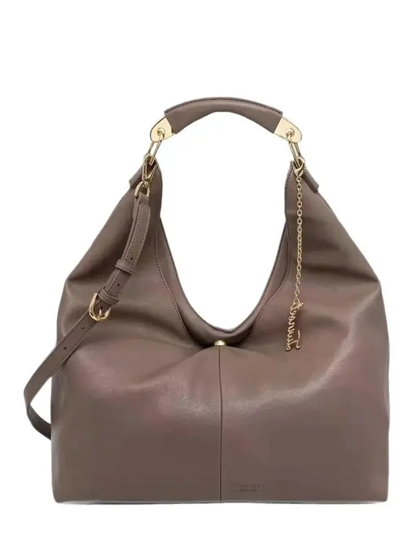 TWINSET Small Logo-charm Tote Bag - Brown