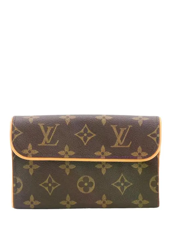 LOUIS VUITTON Florentine Monogram Canvas Waist Bag - Brown