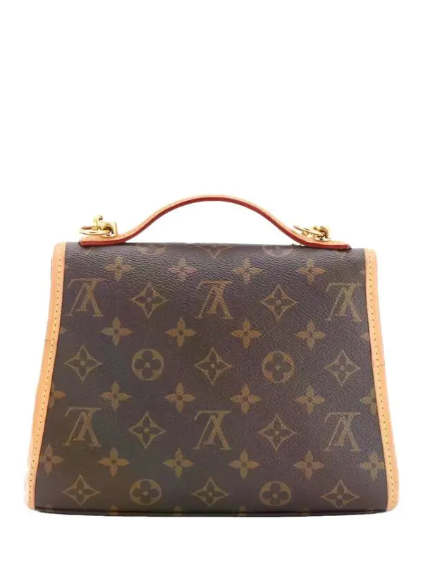 LOUIS VUITTON Ivy Handbag Monogram Canvas Satchel - Brown