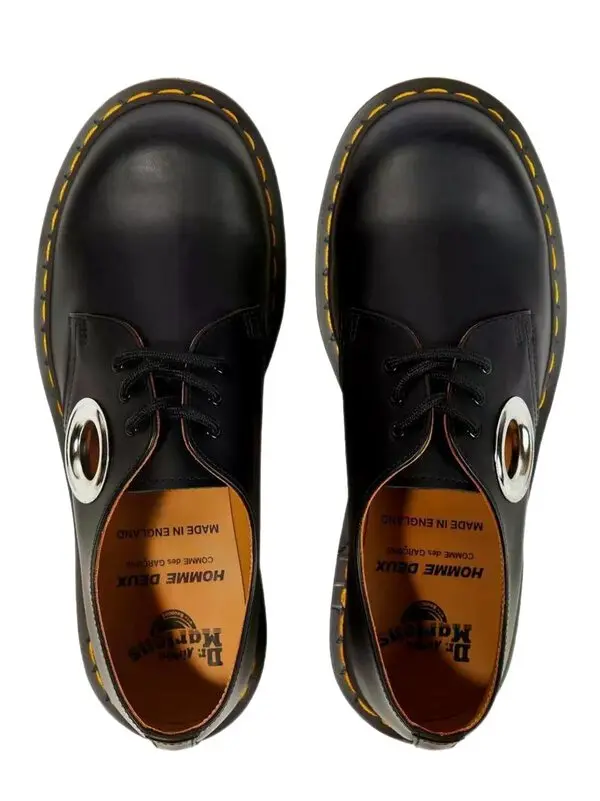 Dr. Martens 1461 Eyelet-embellished Derby Shoes - Black