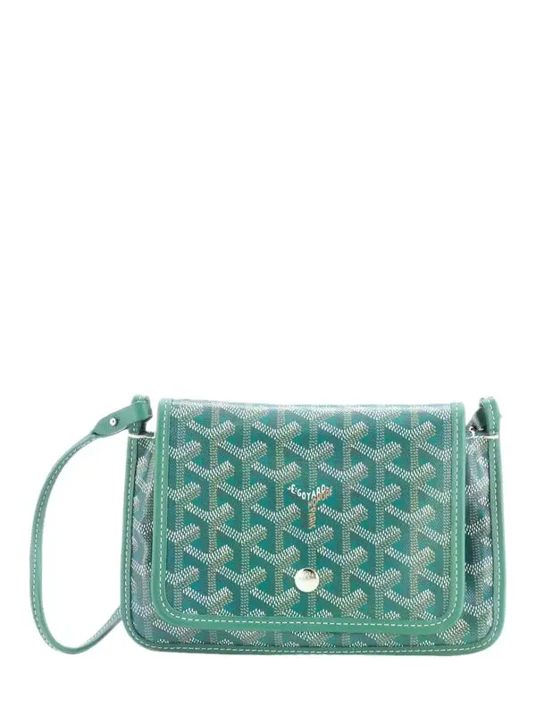 Goyard Plumet Clutch Wallet Coated Canvas Crossbody Bag - Green