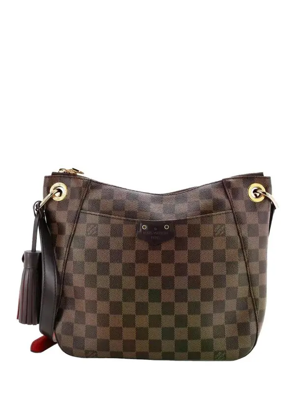 LOUIS VUITTON South Bank Besace Bag Damier Crossbody Bag - Brown