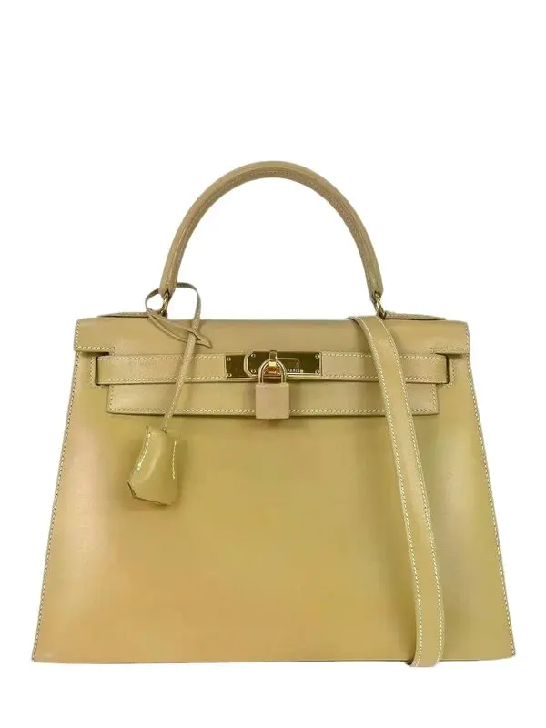 Hermès 1996 28 Kelly Sellier Tote Bag - Neutrals